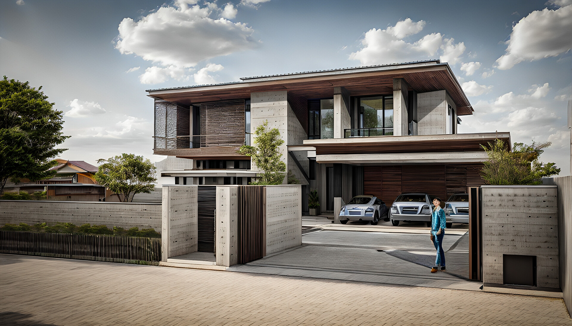 ArtStation - Architectural Exterior AI render_02