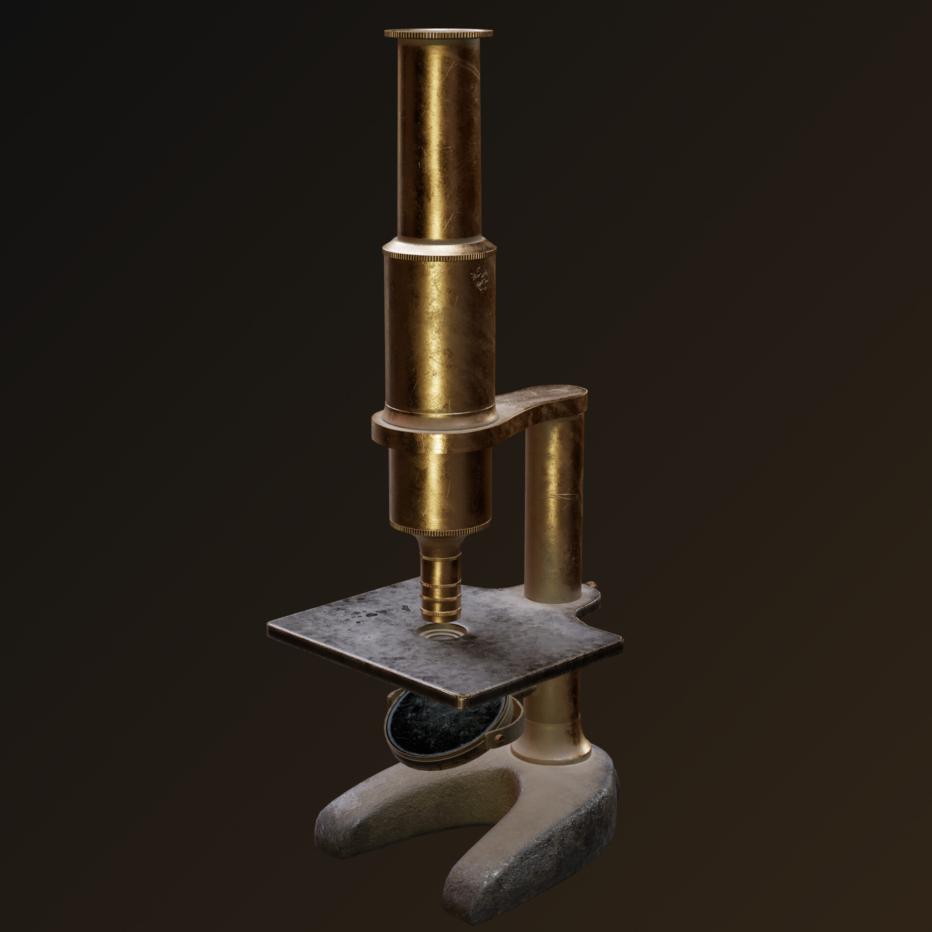 ArtStation - Antique Microscope