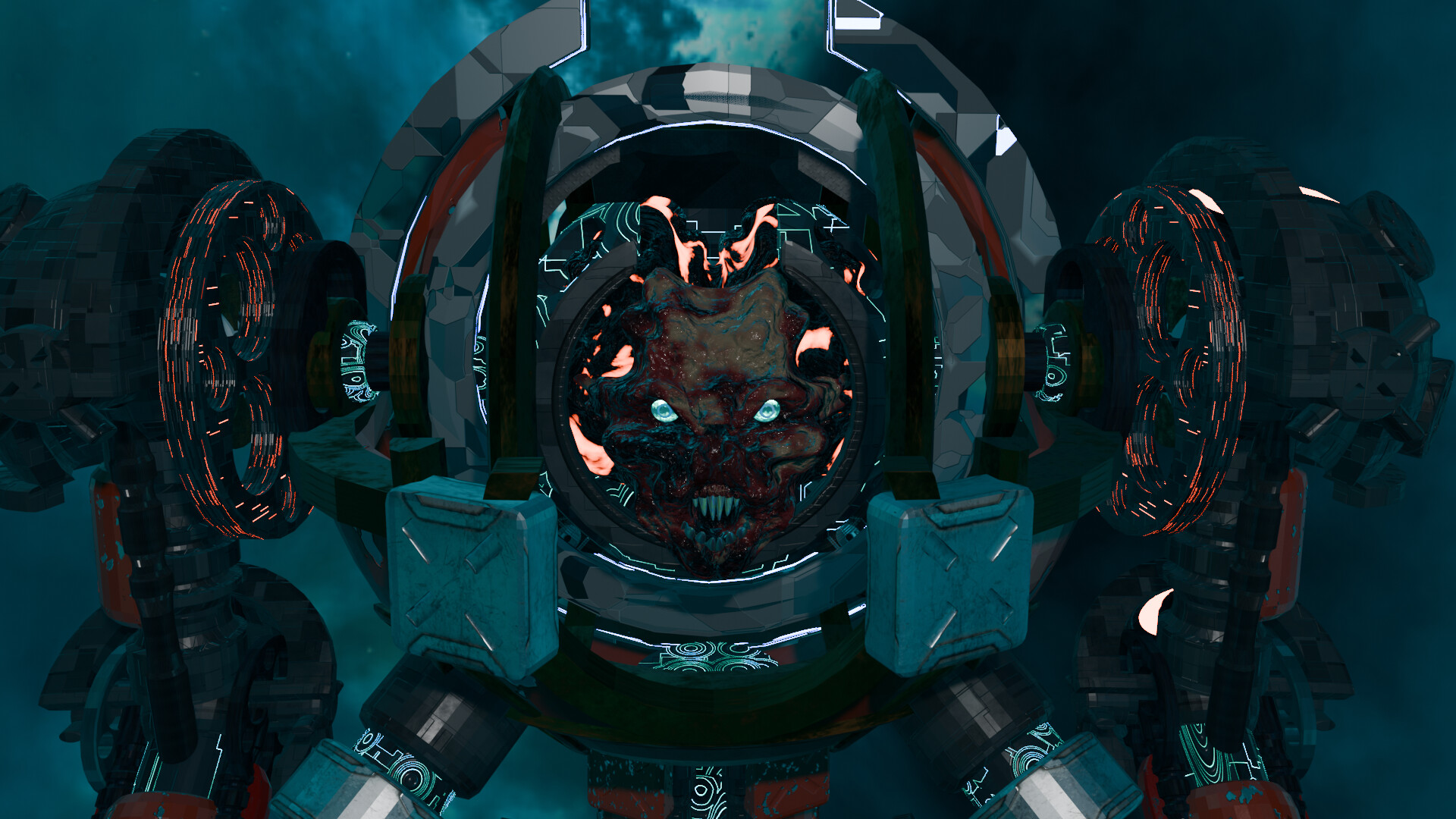 ArtStation - Brain Cyborg