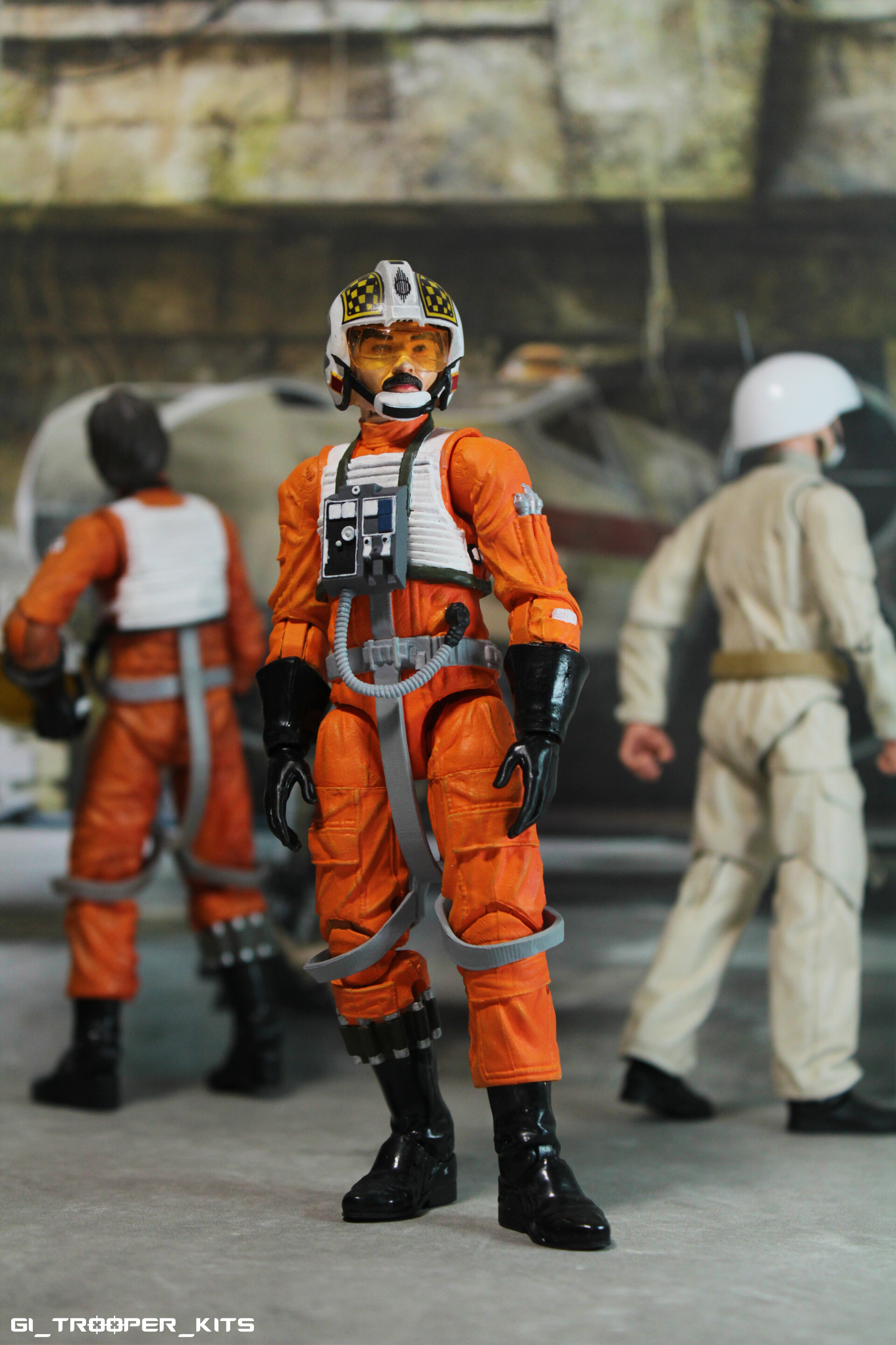 Craig Smith - Biggs Darklighter (Garrick Hagon) 1/12 Head sculpt - Star ...