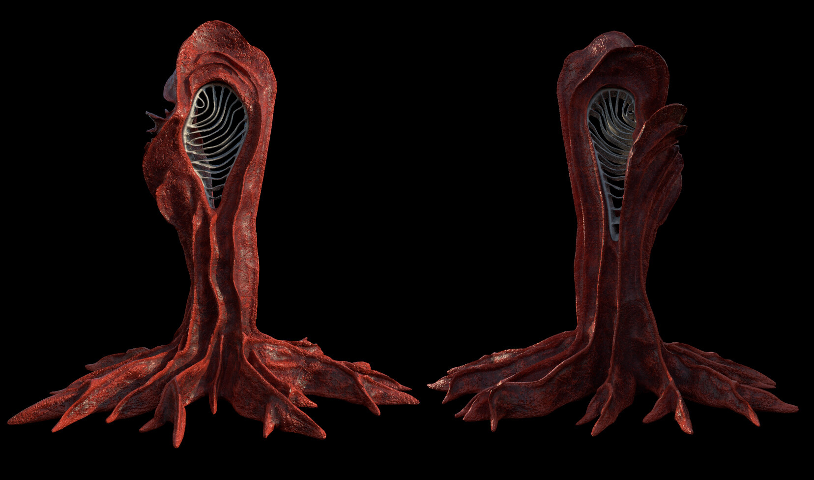 ArtStation - vegetation zbrush speed exploration