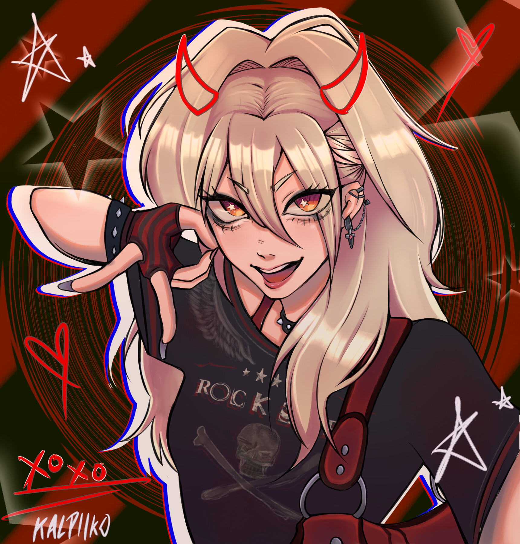 ArtStation - Rokku Gyaru (2023 Personal Art)