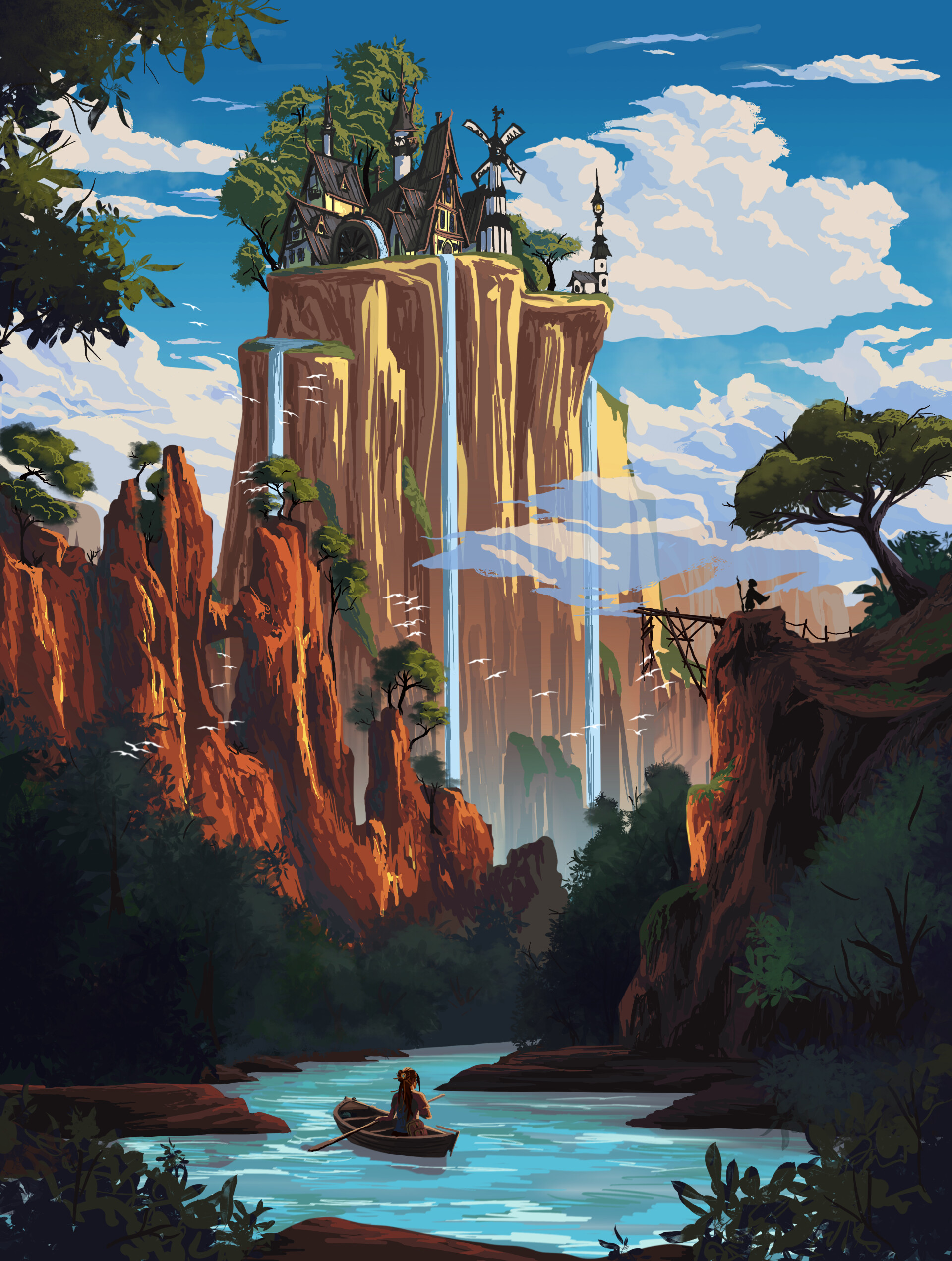 ArtStation - Up the Hill