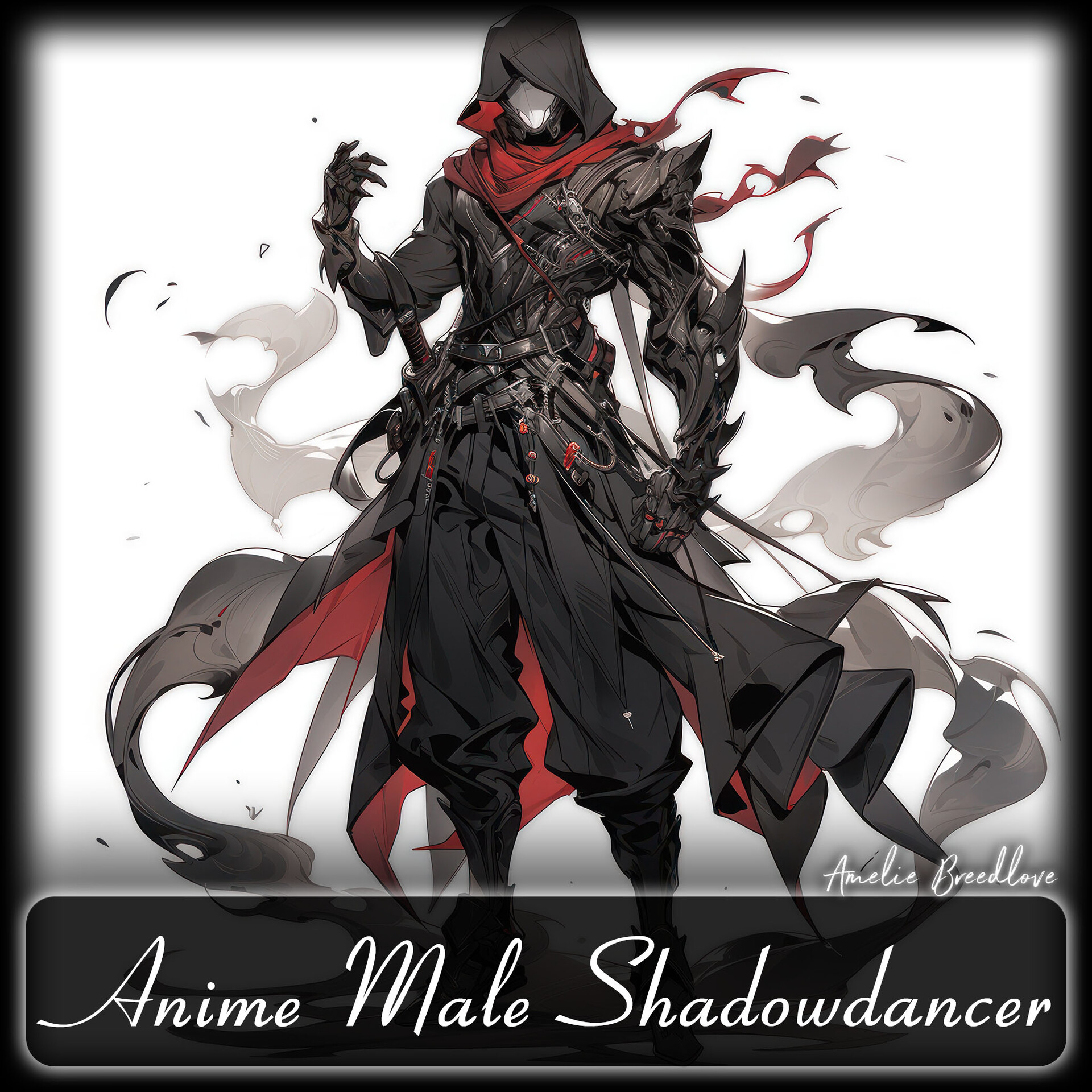 ArtStation - 200 Anime Male Shadowdancer (Full Body) Reference Pack ...