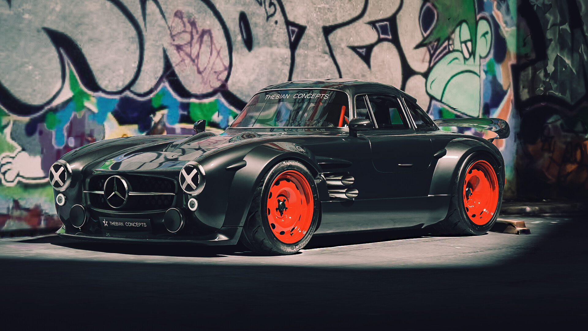 ArtStation - MERCEDES 300SL