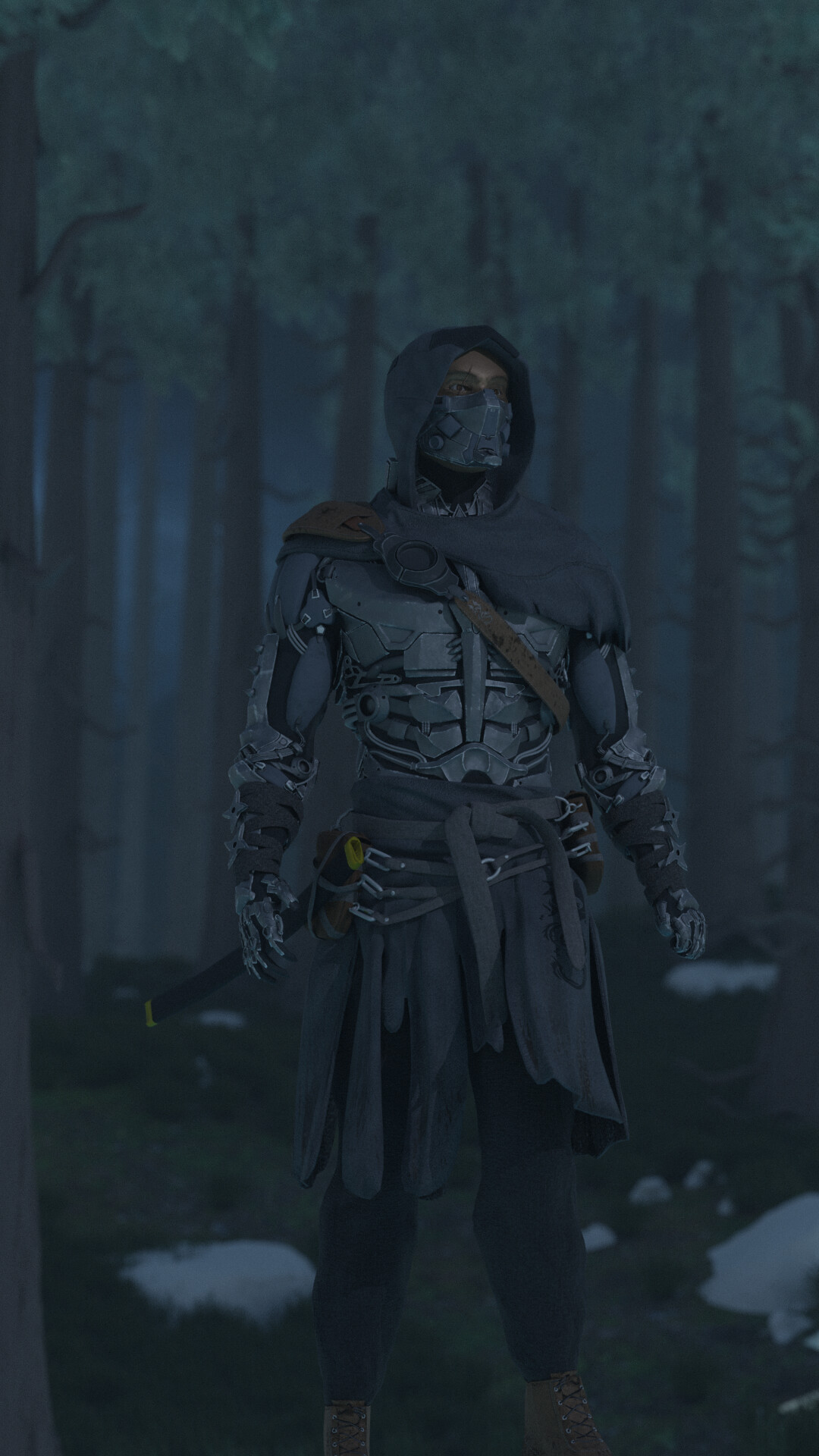 ArtStation - Game Ready Armored Ninja