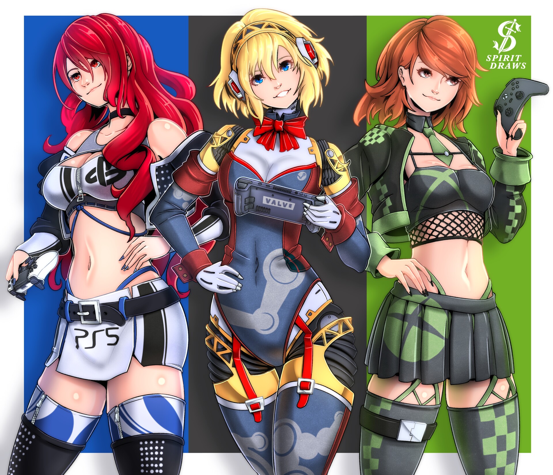 ArtStation - Mitsuru, Aigis, and Yukari from Persona 3