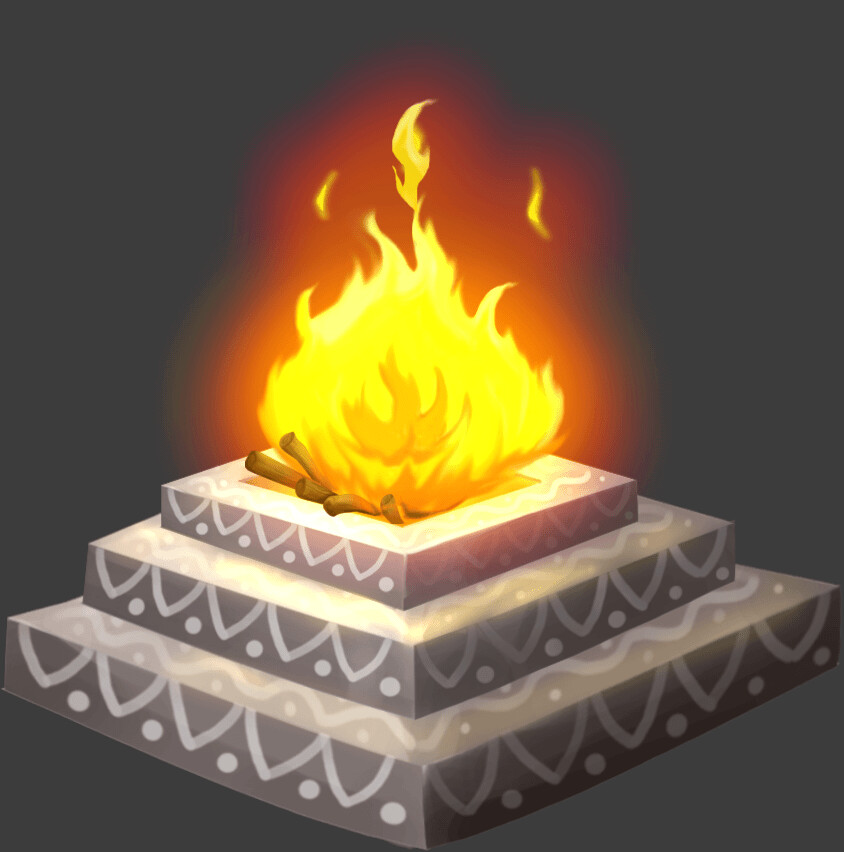 ArtStation - Fire flame