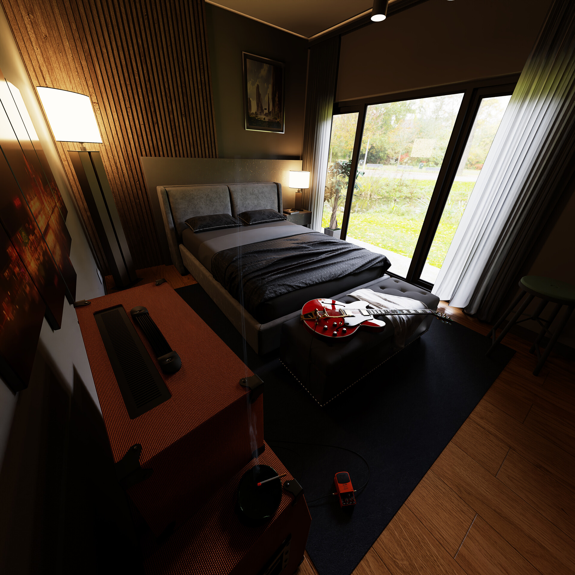 ArtStation - Room lightning study