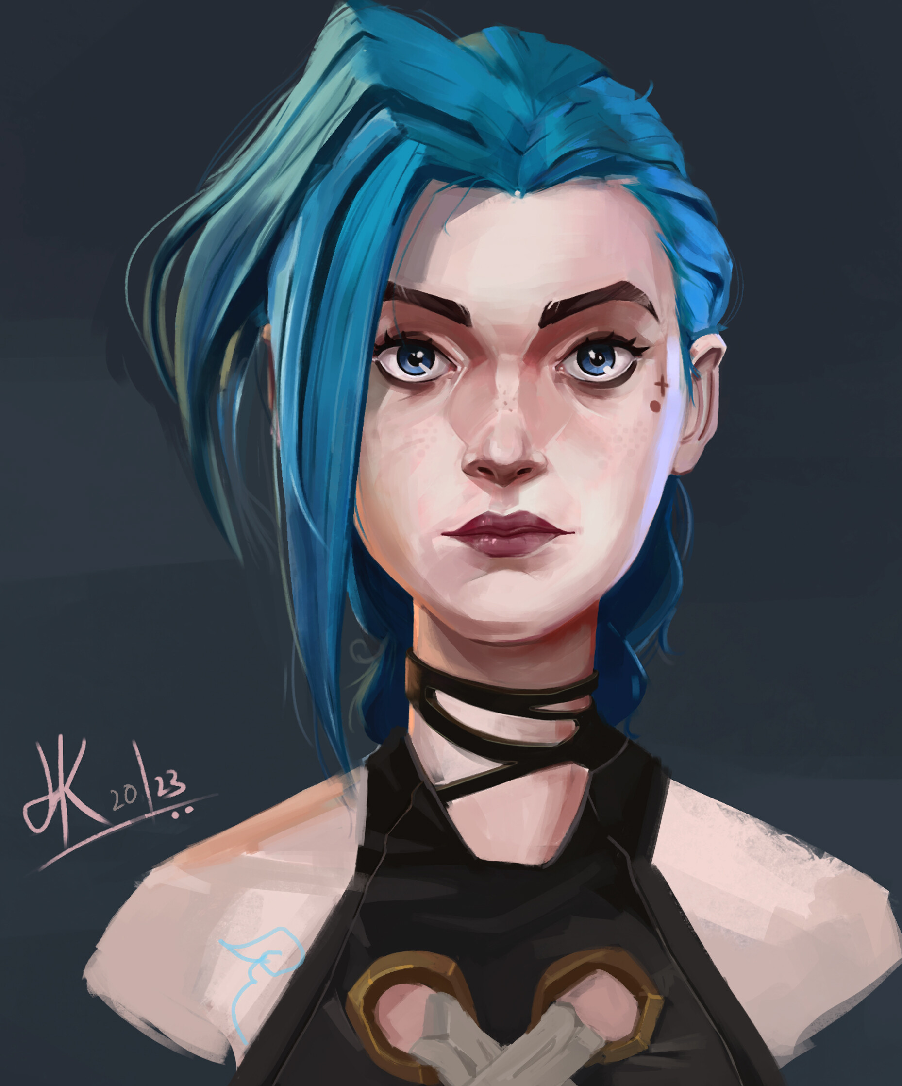 ArtStation - JINX FROM ARCANE