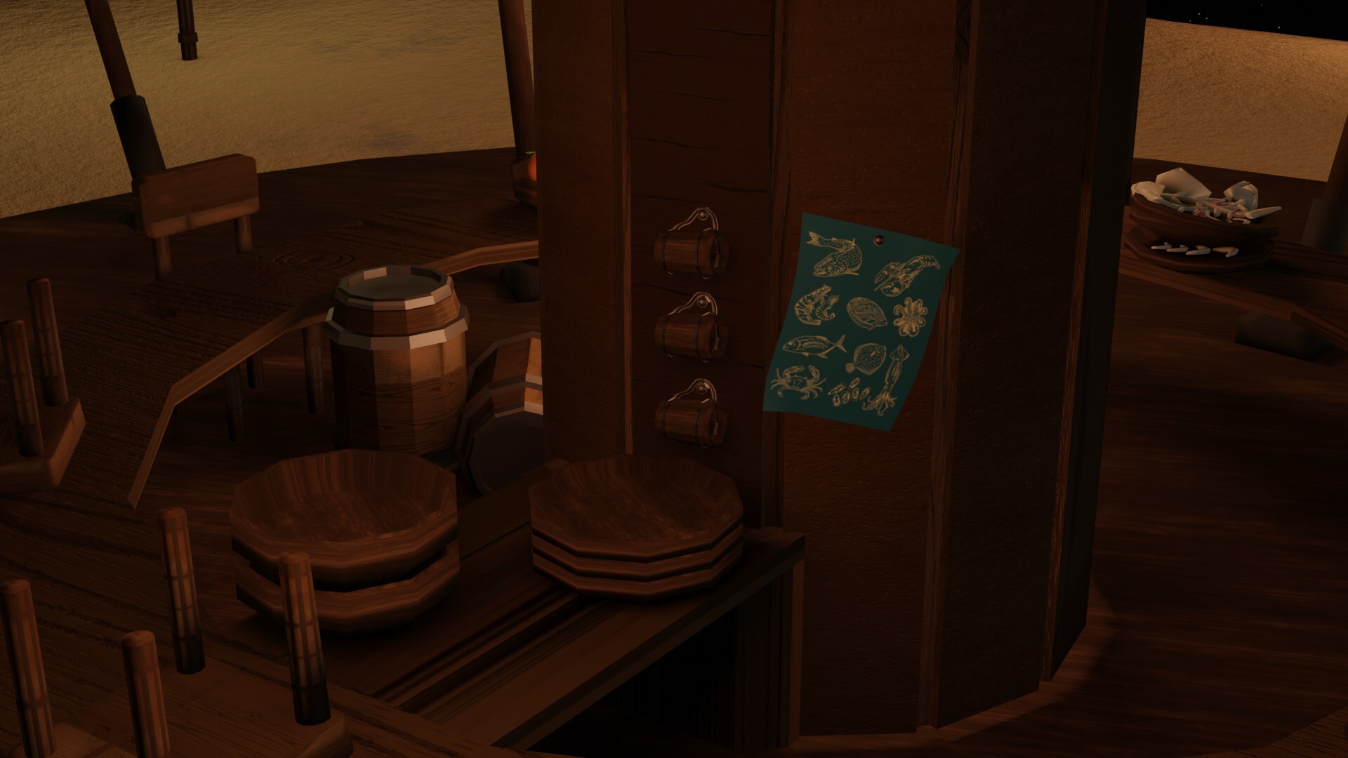 Mina Wolff - Costa Del Sol Bar (FFXIV inspired environment art)