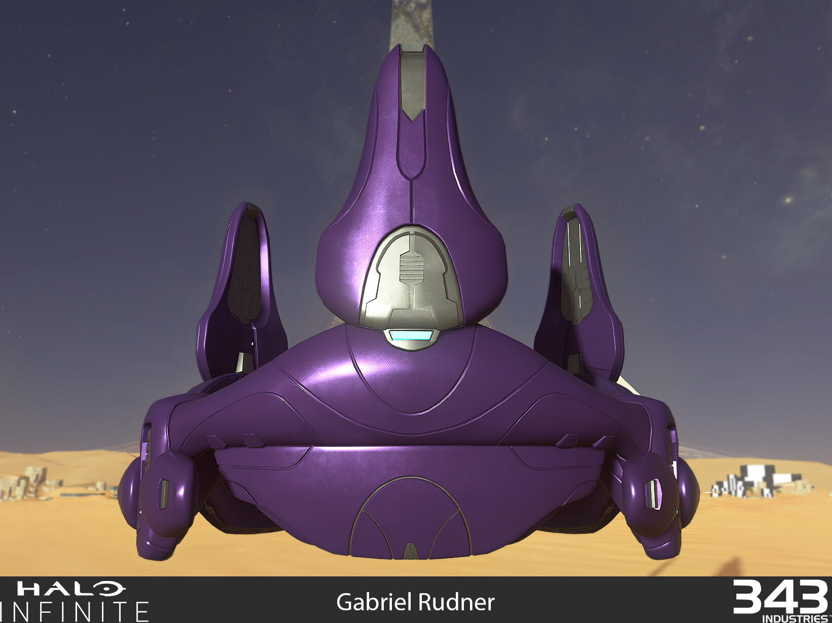 Gabriel Rudner - Forge Accent Covenant Watchtower - Halo Infinite