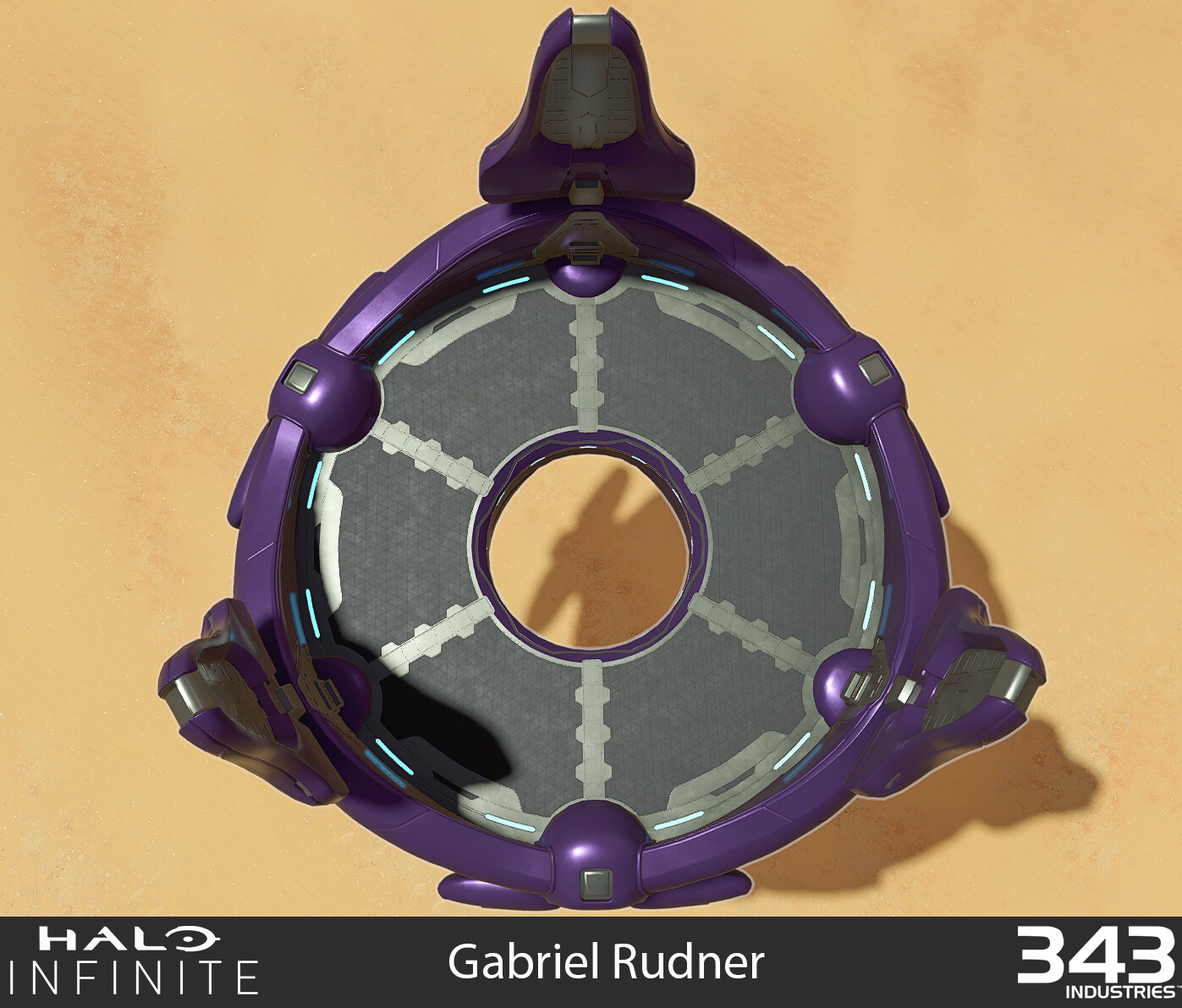 Gabriel Rudner - Forge Accent Covenant Watchtower - Halo Infinite