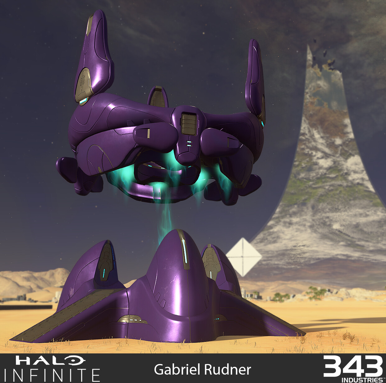 Gabriel Rudner - Forge Accent Covenant Watchtower - Halo Infinite