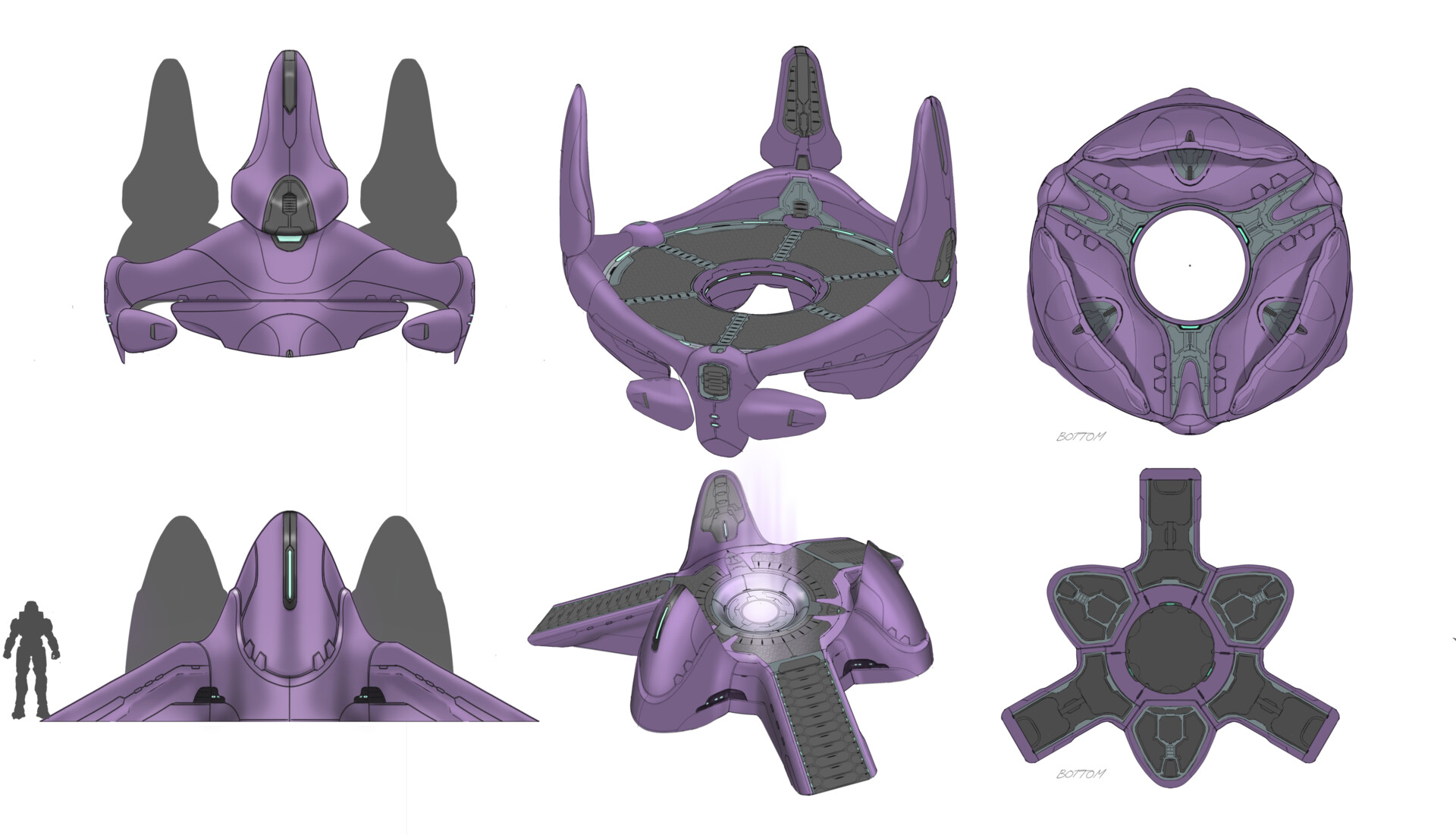 Gabriel Rudner - Forge Accent Covenant Watchtower - Halo Infinite