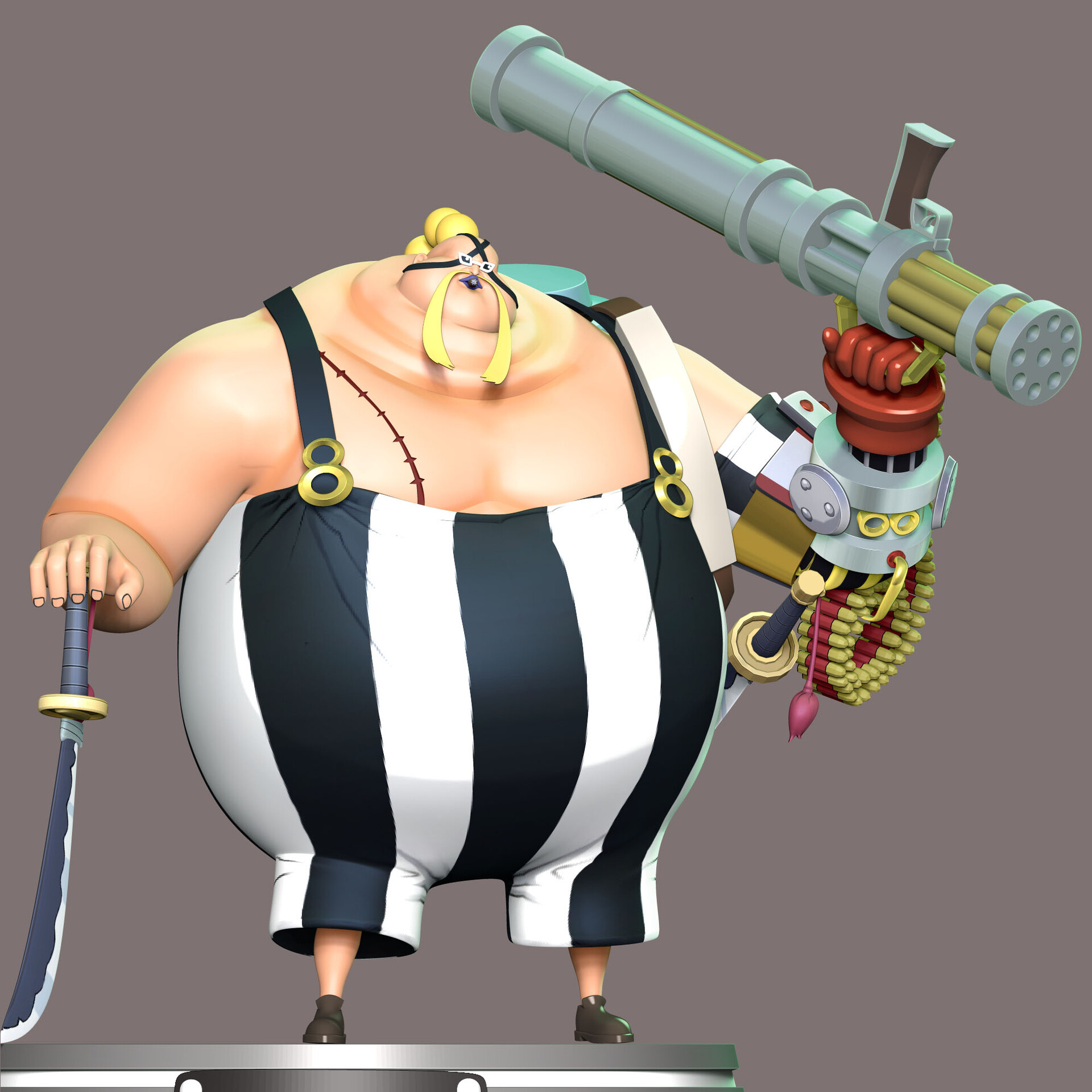 ArtStation - Queen - One Piece