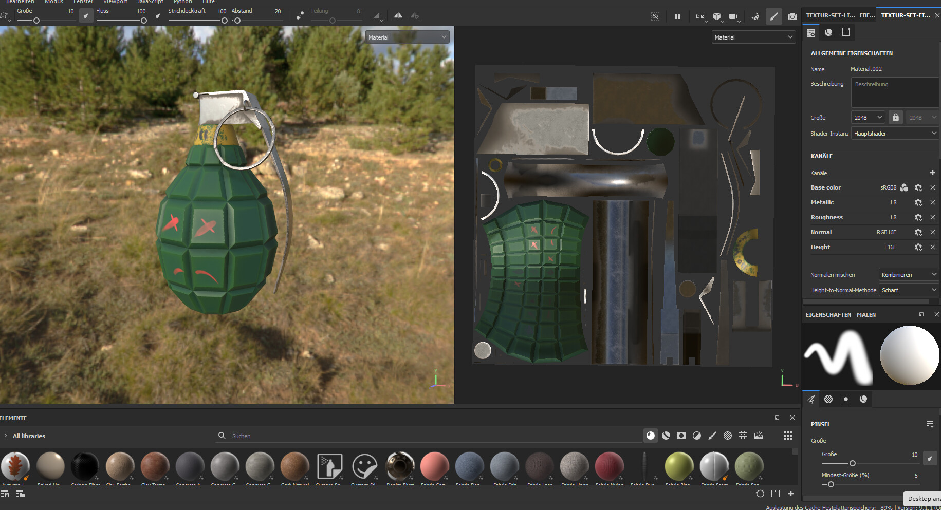 Alexander Edel - hand grenade