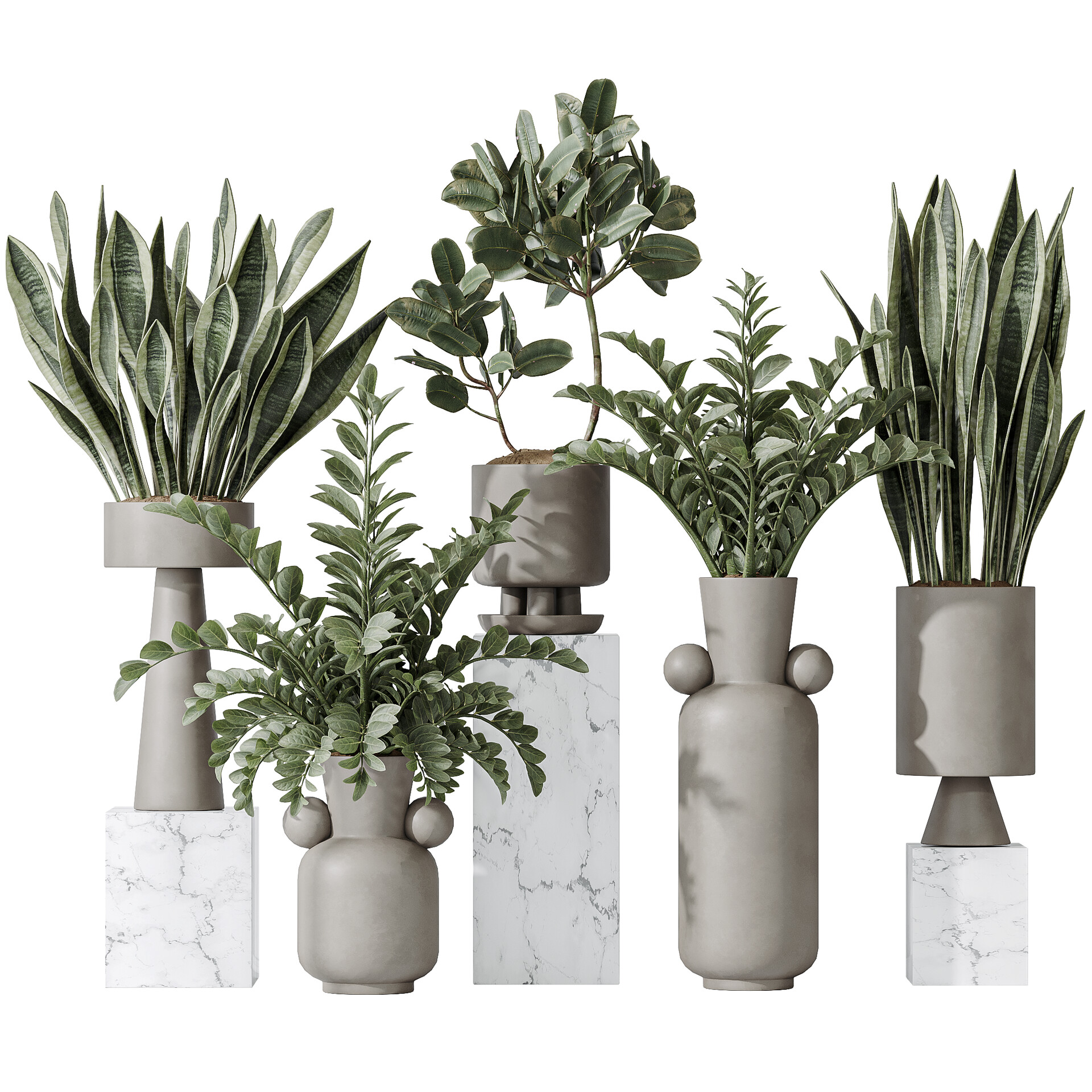 ArtStation - Indoor plant set 05