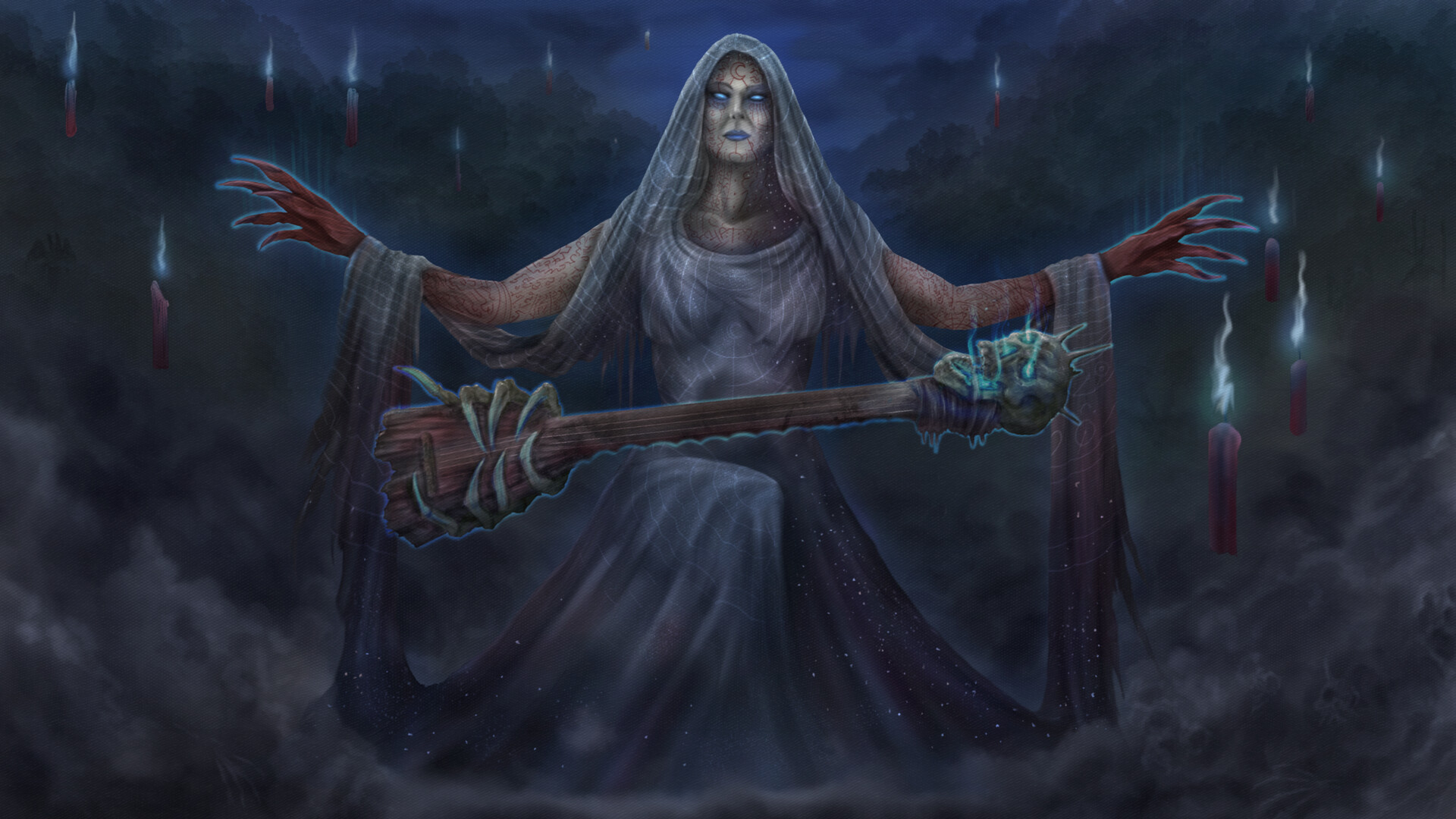 ArtStation - Musician Witch