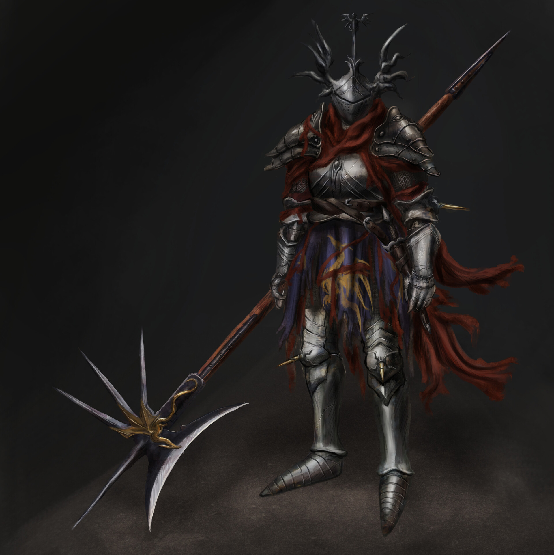 ArtStation - Fallen Dragon Knight