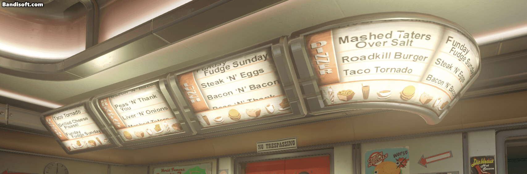 ArtStation - Overwatch: Diner Menu