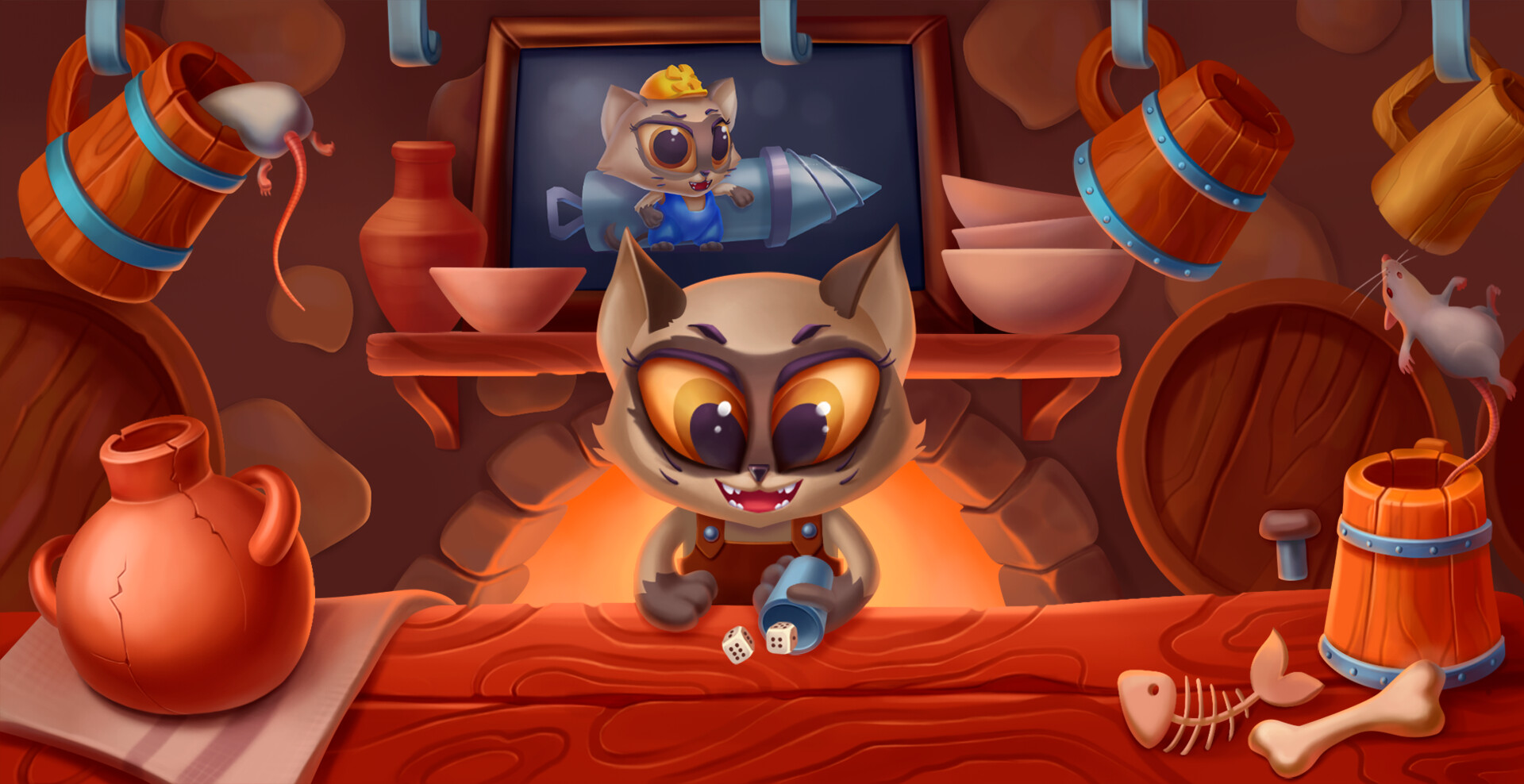 ArtStation - Tavern. Background