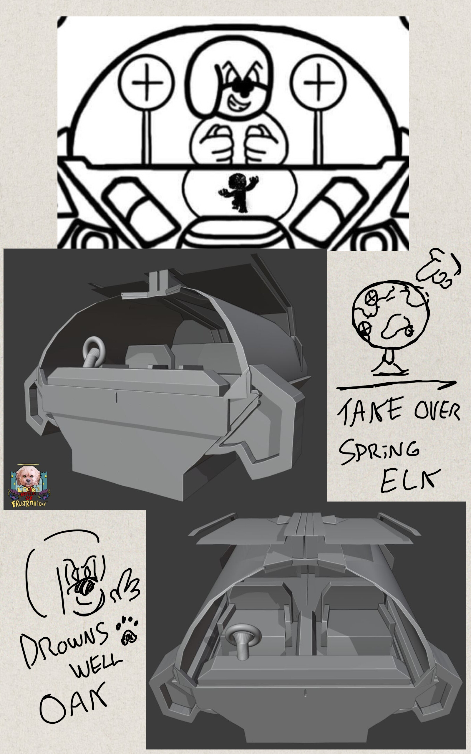 ArtStation - 2019 crazy lacy's P.N aircraft model