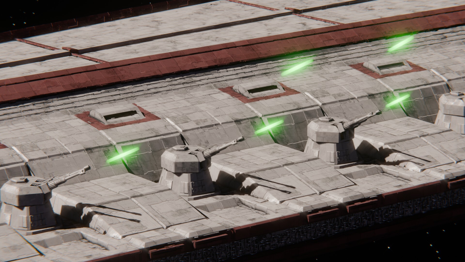 ArtStation - Star Wars style laser turrets