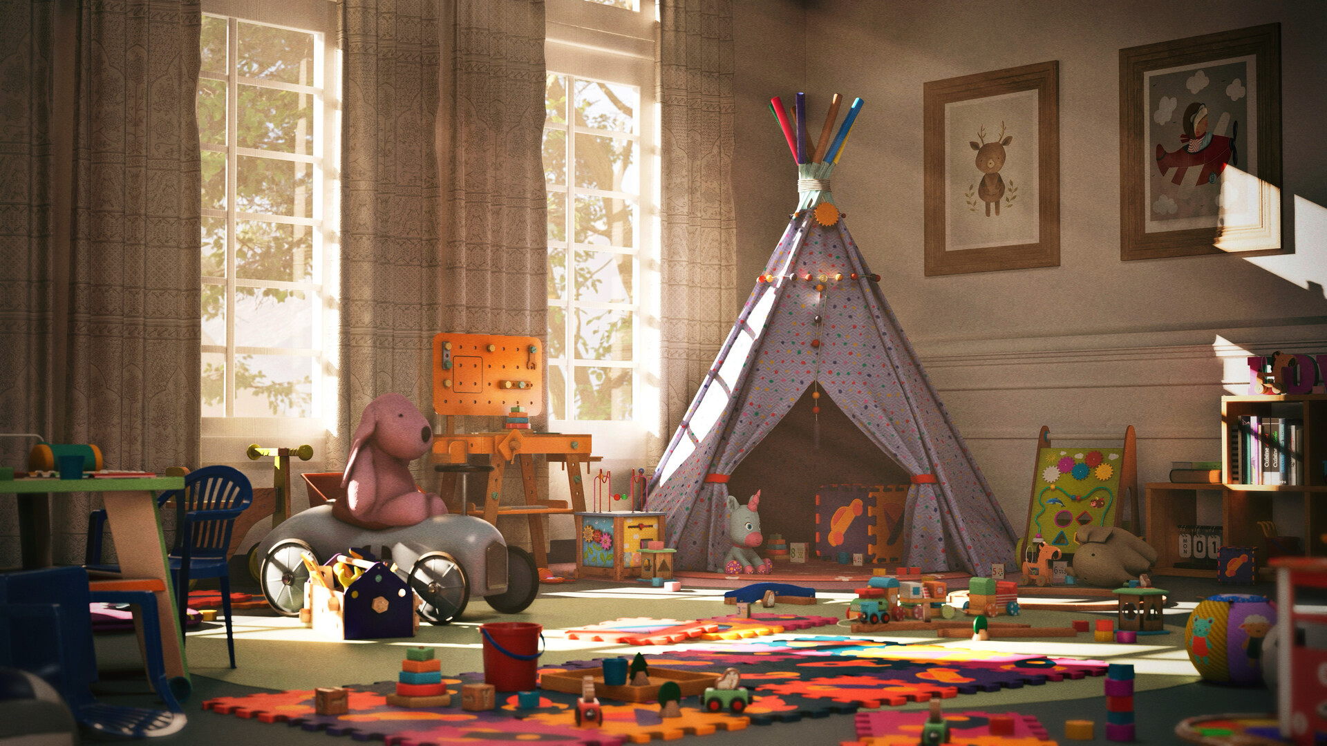 ArtStation - The Toys Room