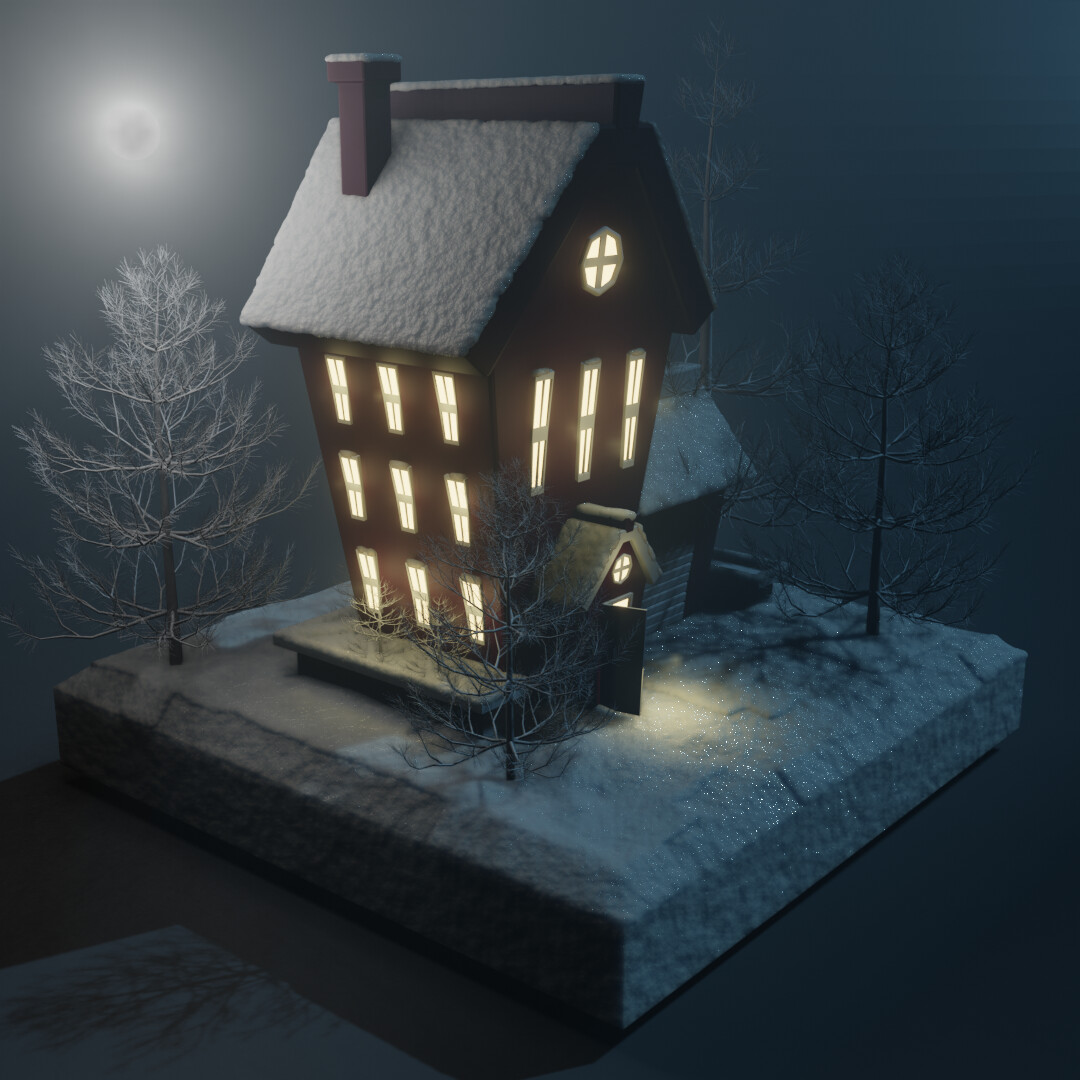 ArtStation - Snow Manor