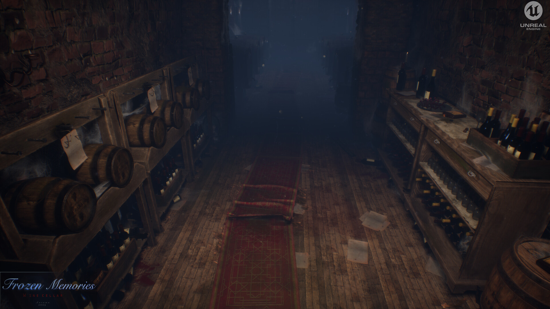 ArtStation - Wine Cellar Unreal Engine 4 Environment