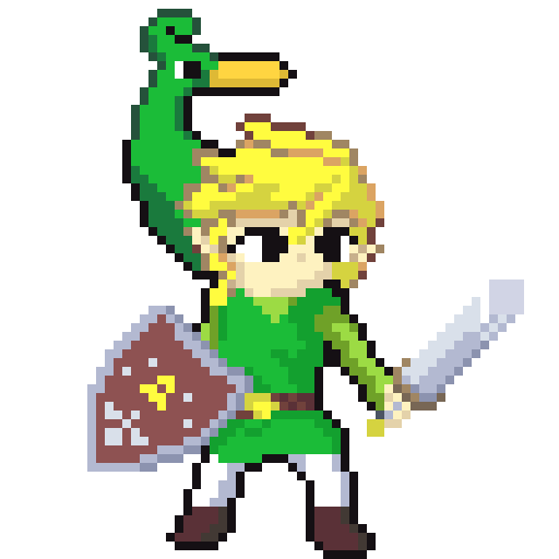 ArtStation - The Legend of Zelda: The Minish Cap, Pixel Art