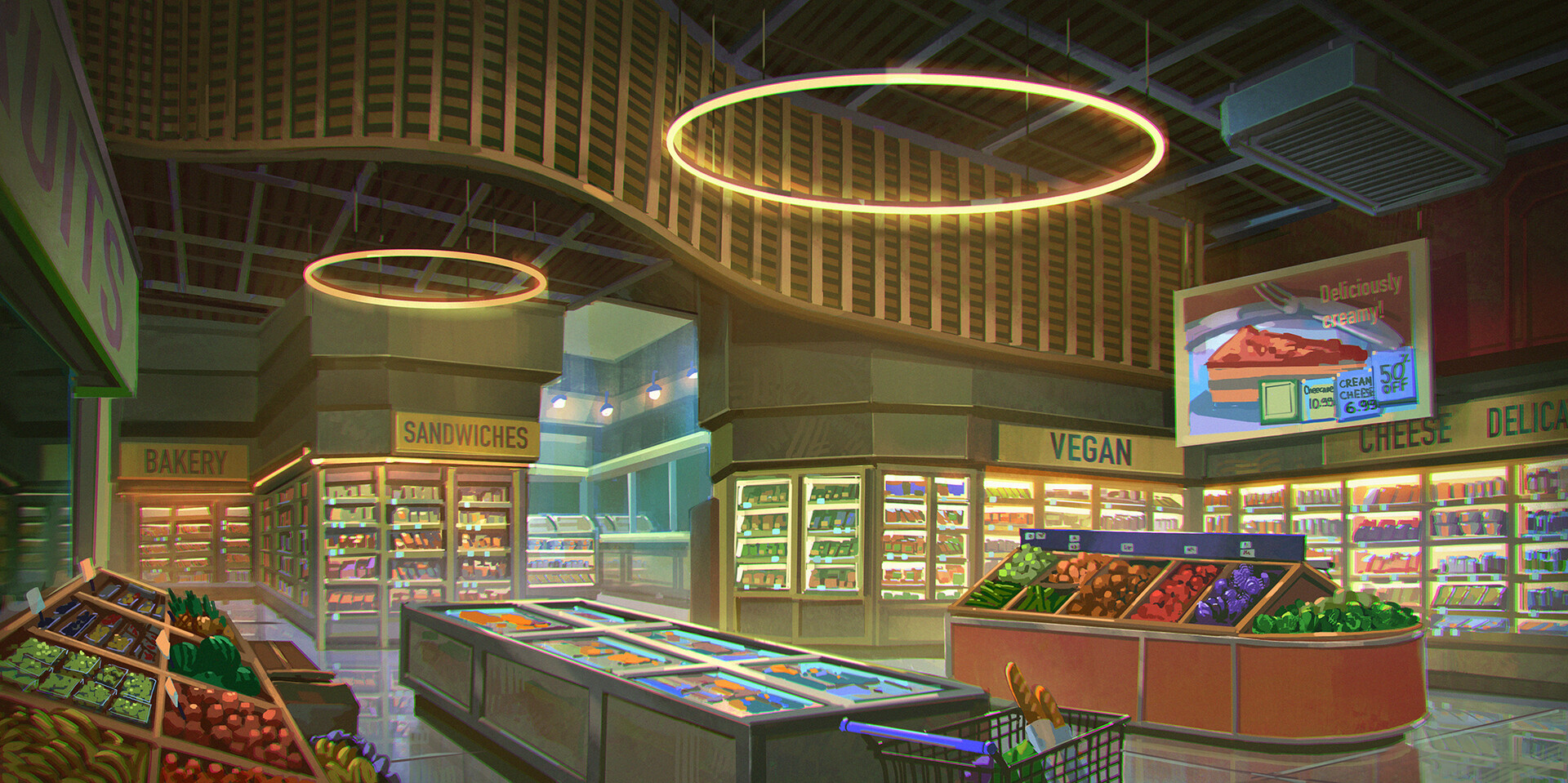 ArtStation - Supermarket 2