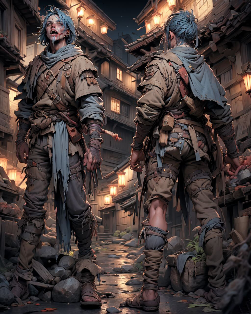 4K Anime Reference Art for Artists and Enthusiasts - 231 Undead Realm ...