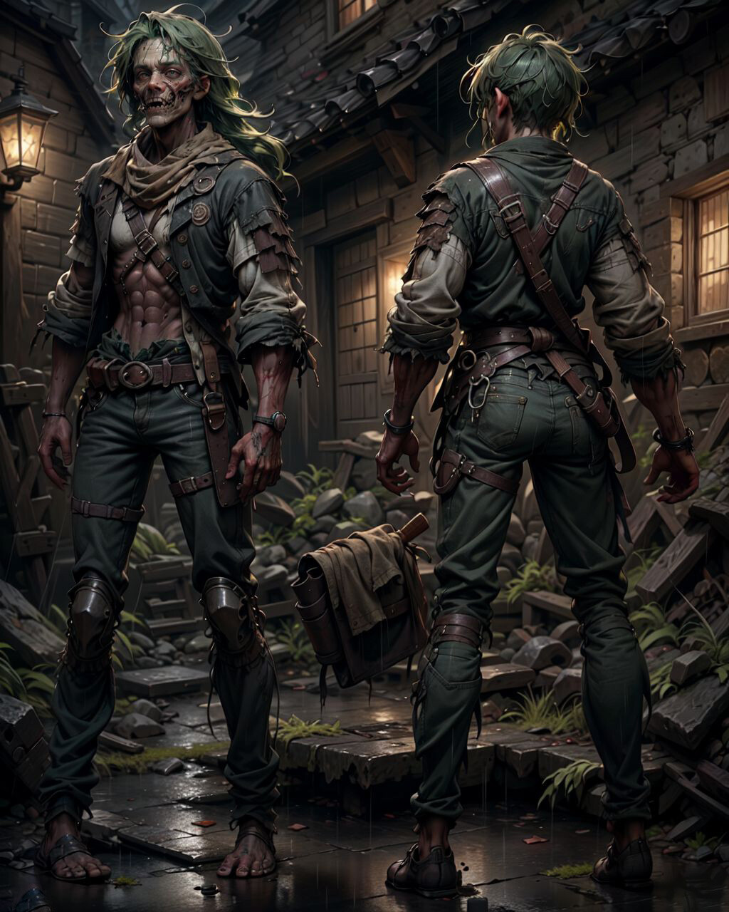 4K Anime Reference Art for Artists and Enthusiasts - 231 Undead Realm ...