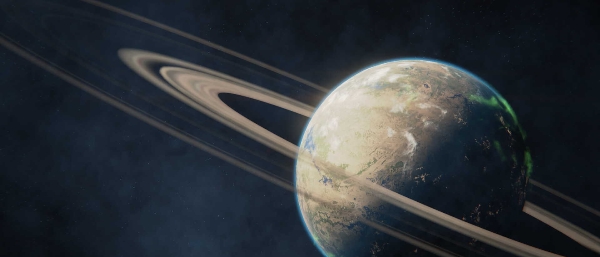 ArtStation - Arid World - Procedural Planet Shader