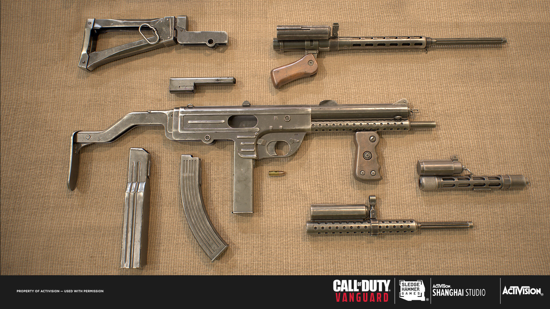 Siyu Ding - Vanguard weapons