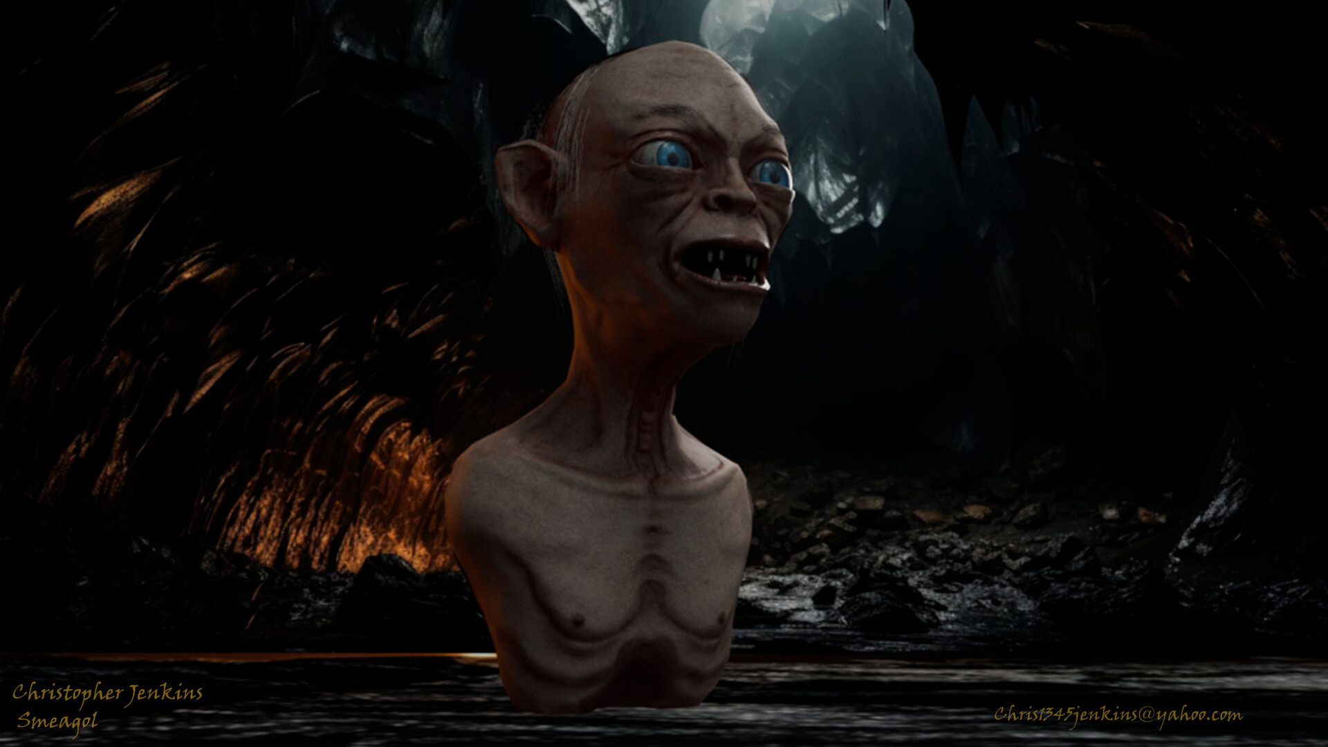 ArtStation - Smeagol/Gollum