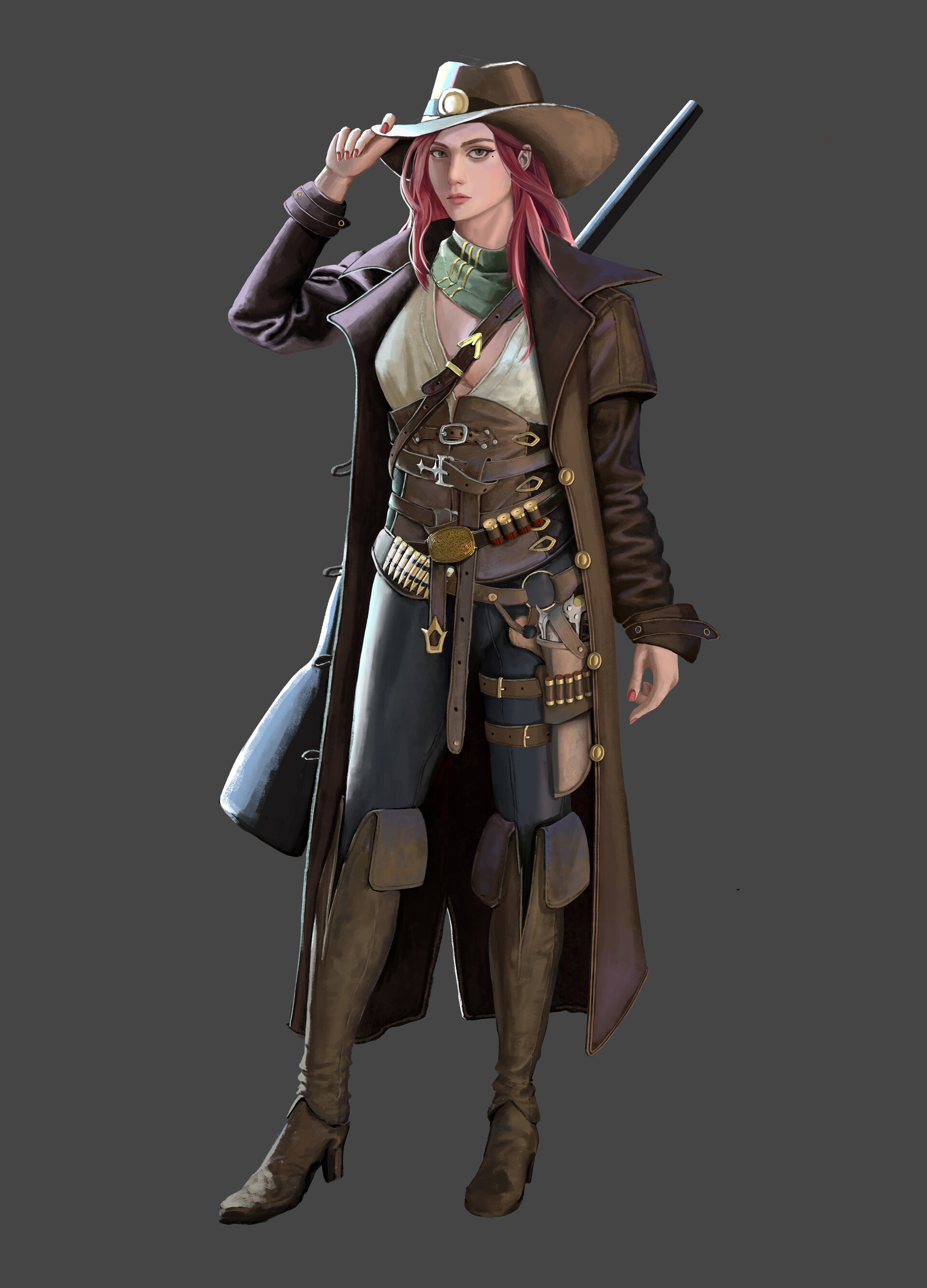 ArtStation - Western character design