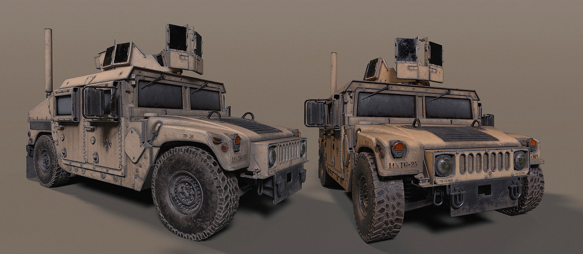 Zubair (Zig) I. - M1151A1 Humvee & MCTAGS Turret Cuppola - WIP