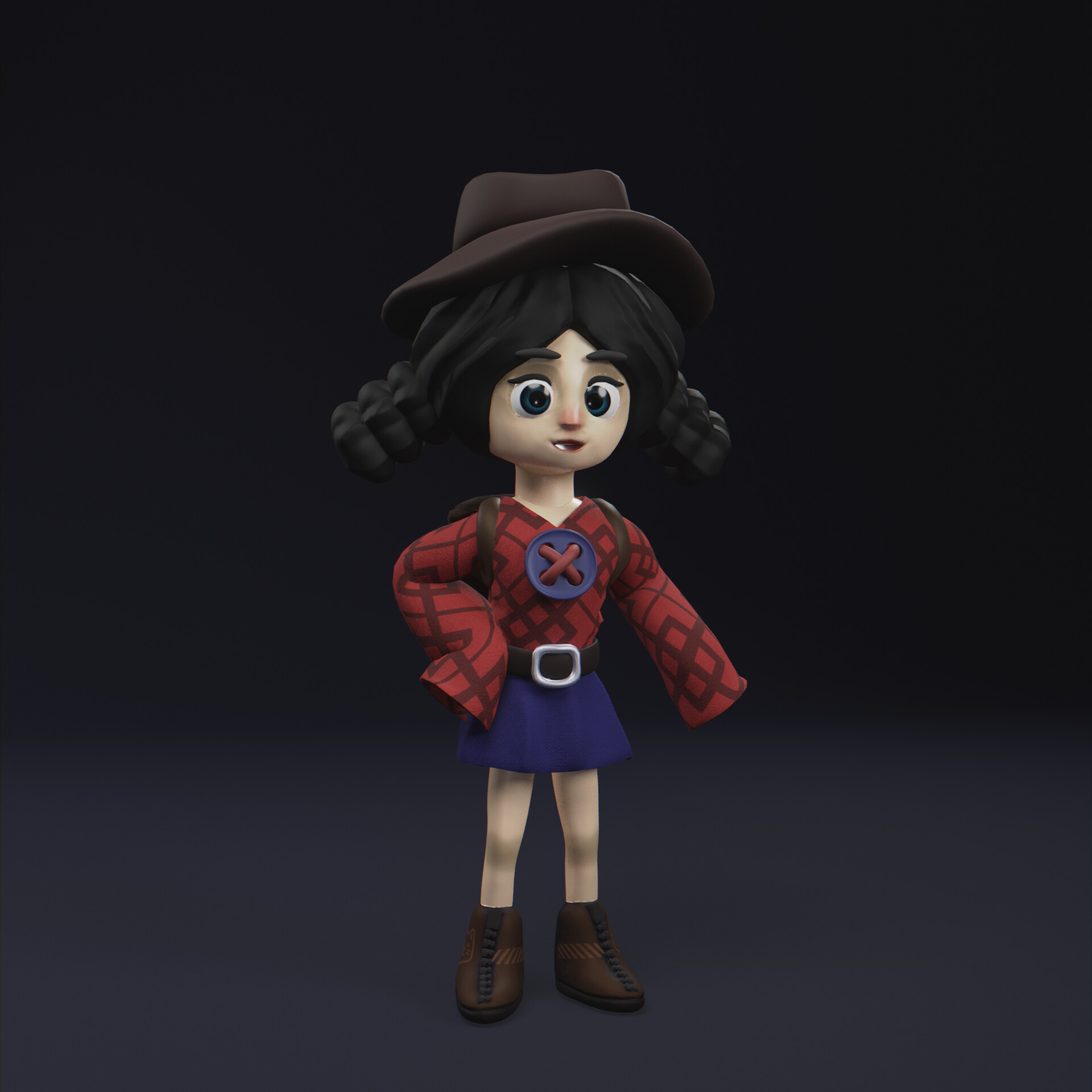 ArtStation - Bea The RagDoll Witch Spider 🕷