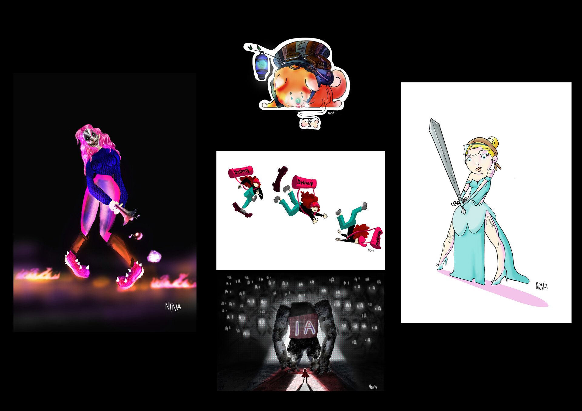 ArtStation - best of chara design challenge