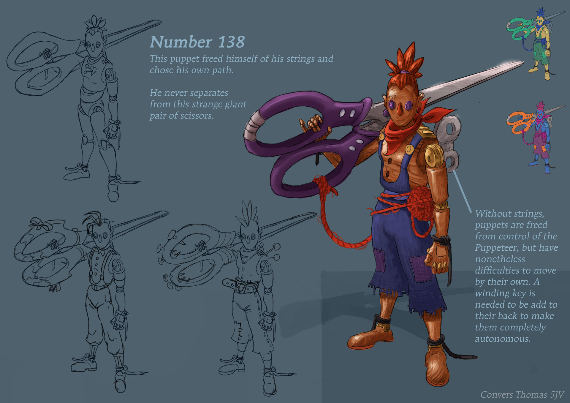 Puppet Master Concept Art