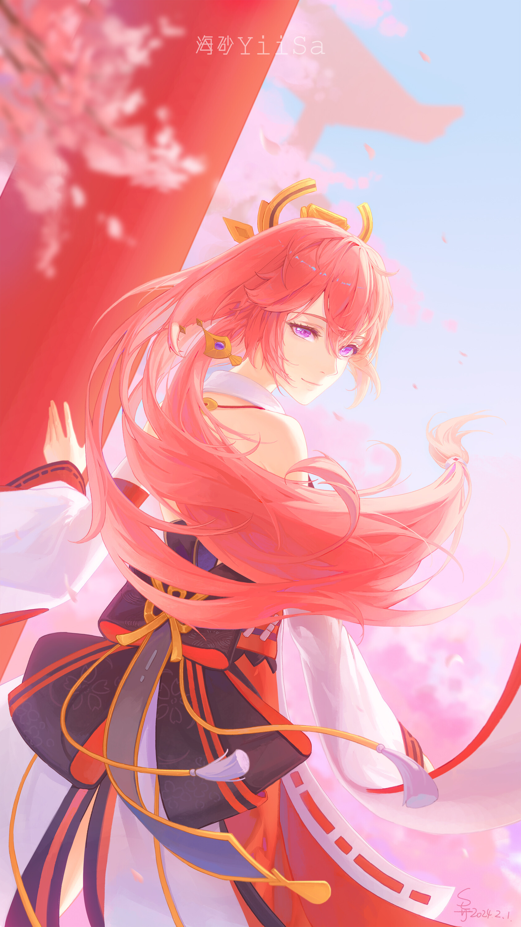 ArtStation - 【Genshin Impact】Yae Miko