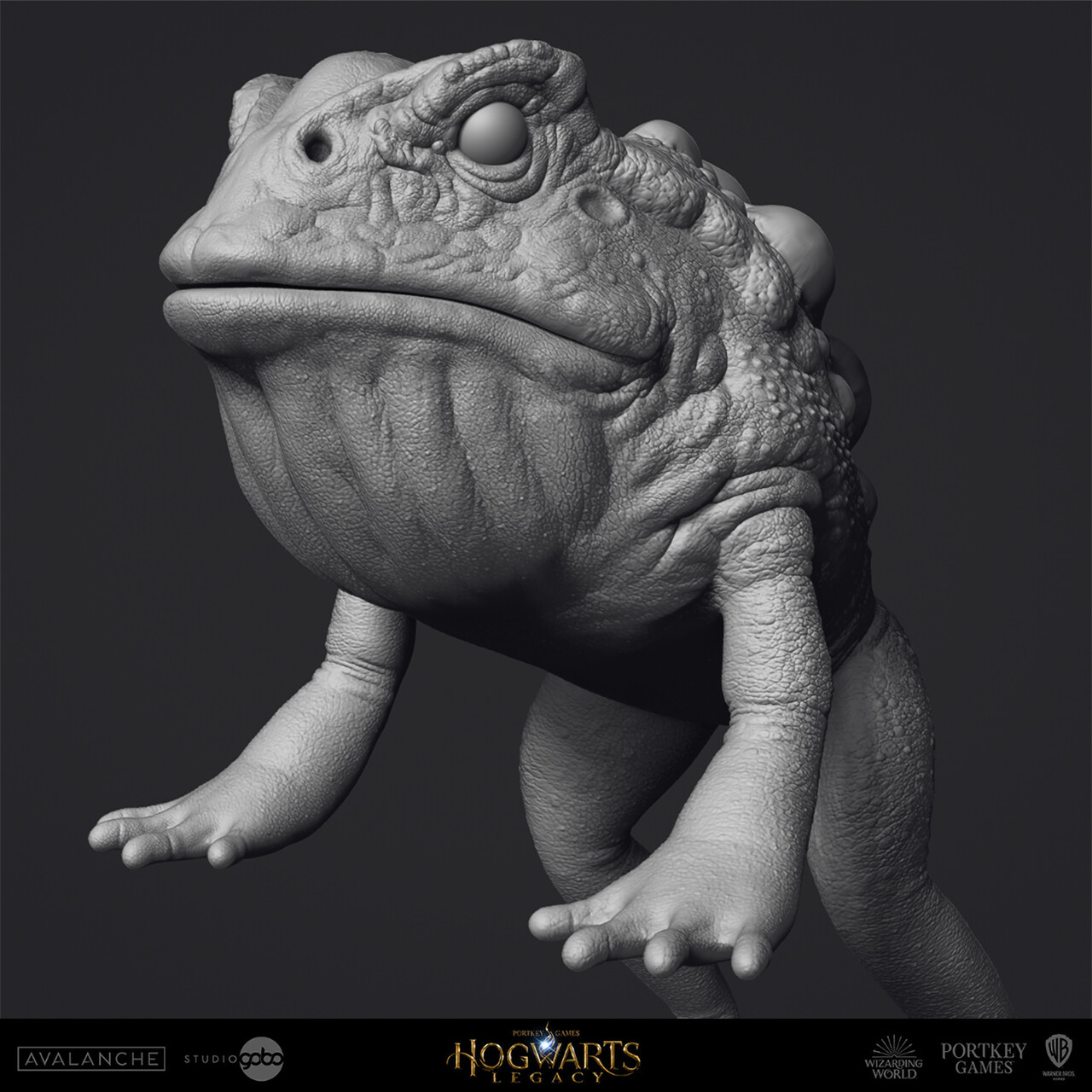 ryan kidd - Giant Purple Toad - Hogwarts Legacy