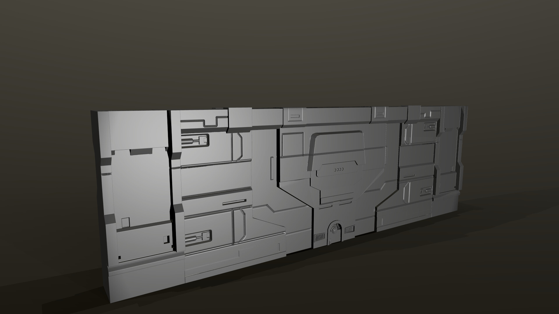 ArtStation - MILITARY DOOR
