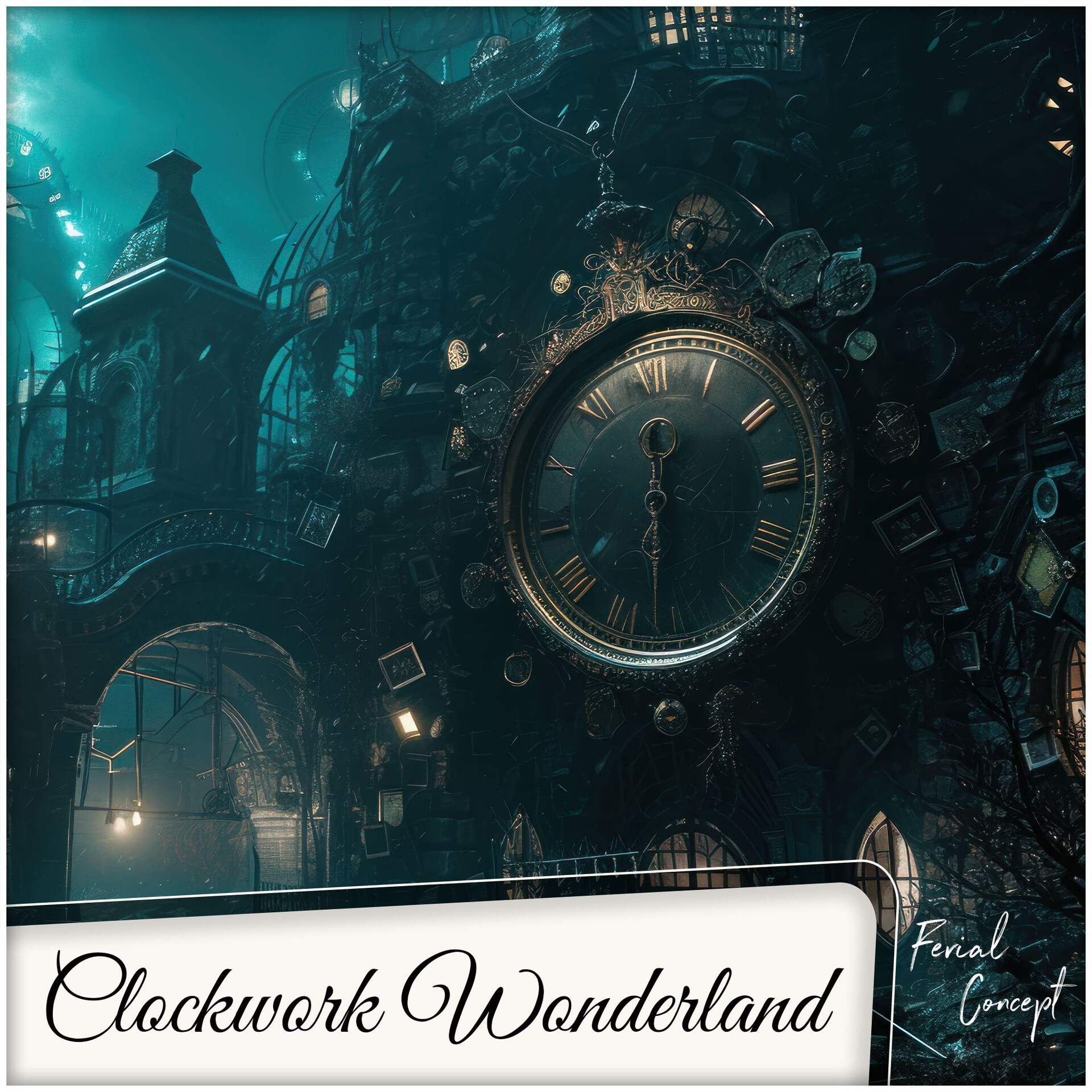 ArtStation - 🔹220 Clockwork Wonderland Environment Concept Reference ...