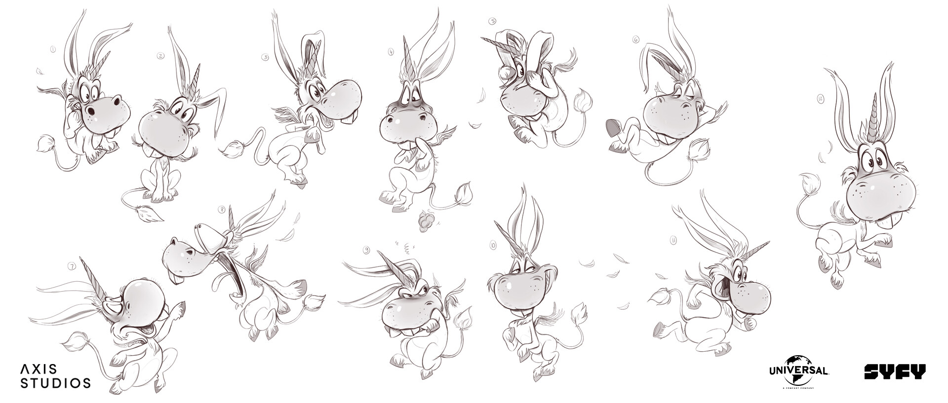 Axis Studios - Happy! Season 2- Concepts to Final Stills