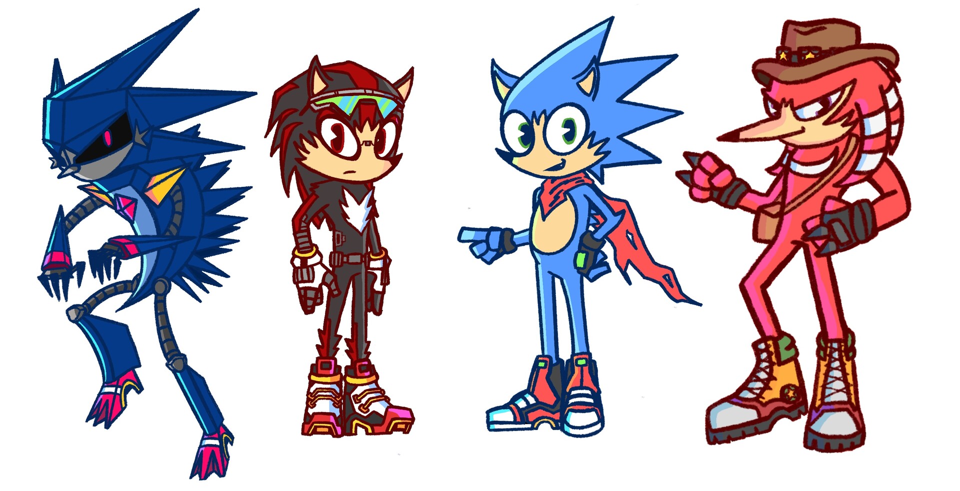 ArtStation - Sonic Redesigns Set 1
