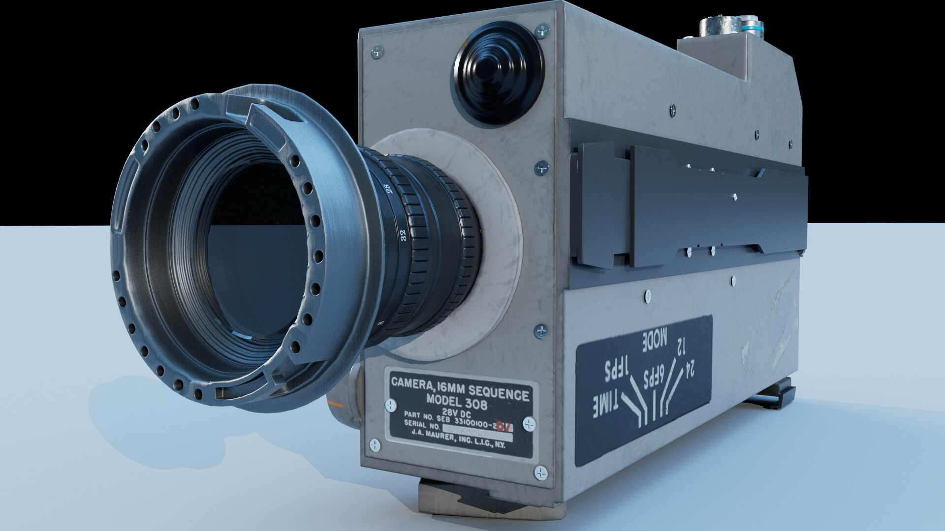 ArtStation - 3D Model of Apollo 11 Data Acquisition Camera